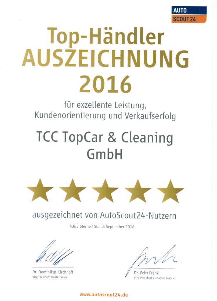Automobile | TCC® Top Car + Cleaning GmbH